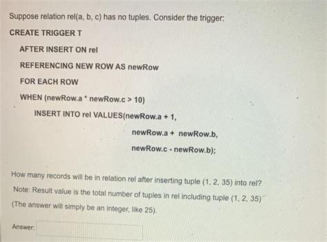 solved consider a relation schema r {a b c d e f g