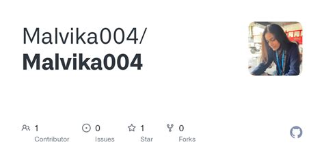 Github Malvika004malvika004
