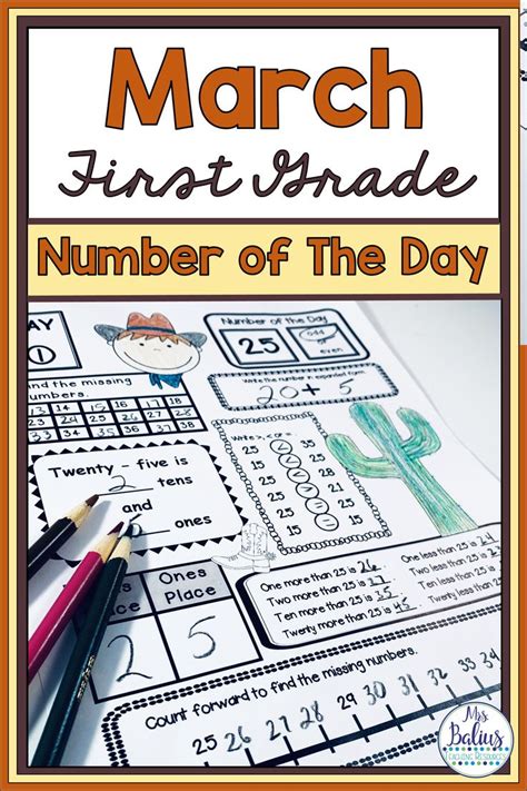 First Grade Number Sense Activities