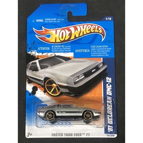 Hot Wheels Back To The Future Deloream Dmc