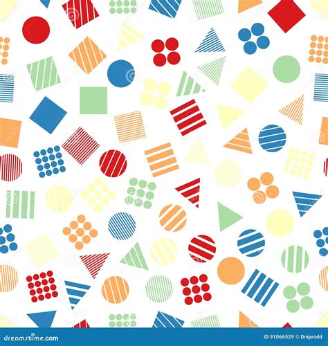 Seamless Primitive Geometric Patterns For Tissue And Postcards Trendy