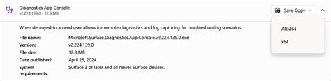 使用商務用 Surface 診斷工具組執行命令列應用程式主控台 Surface Microsoft Learn
