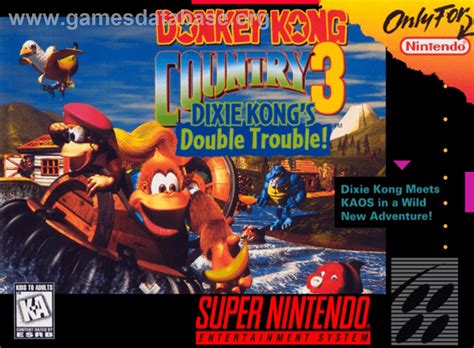Donkey Kong Country 3 Dixie Kongs Double Trouble Nintendo Snes