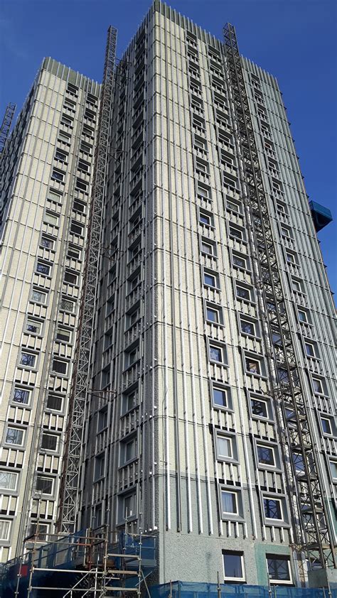 Knauf Cladding Upgrades Aberdeen Towers Refurb Projects