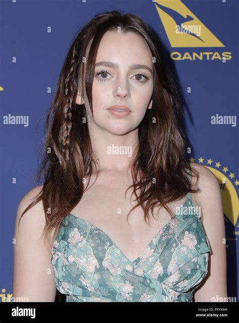 Los Angeles California Usa 24th October 2018 Natasha Bassett 7th