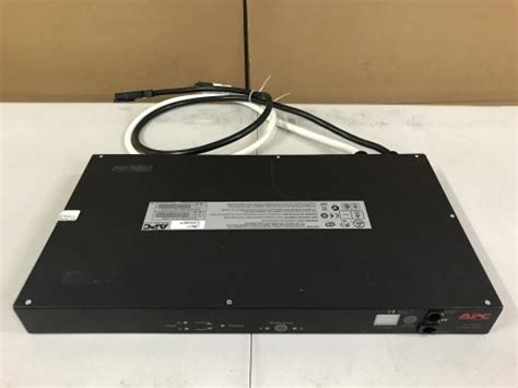 APC AP7721 Rack Automatic Transfer Switch ATS 230V 10A AP7721 EBay