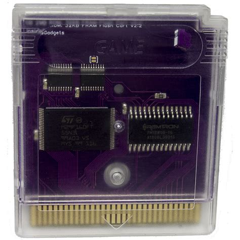 Gameboy MB KB FRAM Flash Cart Ultra Low Power Optional RGB LED InsideGadgets Shop