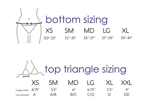 Size Guide Mybikiniaddiction