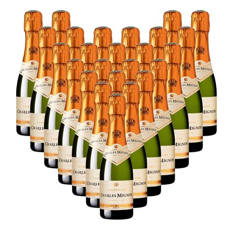Case Of Mini Charles Mignon Brut Champagne Cl X Cl Bottled Boxed