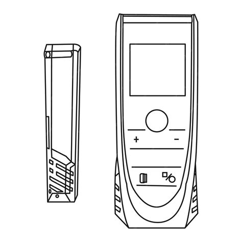 Premium Vector Laser Distance Meter With Electronic Angle Unit