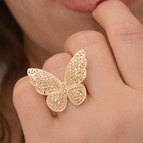 قیمت و خرید نیم ست طلا 18 عیار زنانه طلای مستجابی مدل پروانه کد 001