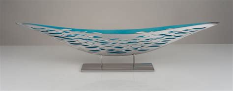 Wave Reflections Boat By Ken Girardini And Julie Girardini Metal
