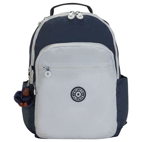 Buy Kipling Seoul Backpack 1732 Inch True Blue Grey In Uae