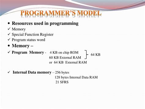 ppt 8051 instruction set and programming powerpoint presentation