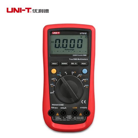UNI T UT61E Digital Multimeters Auto Range True RMS AC DC Meter 22000