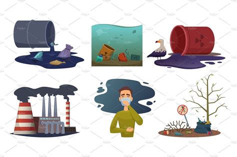 Рисунки загрязнение окружающей среды 66 фото