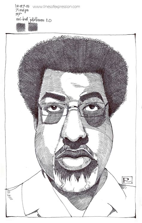 Fantastic Ink Portrait Of My Hilarious Uncle William