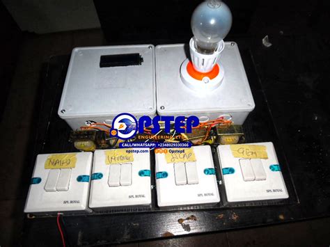 Microcontroller Based Four Inputs Automatic Voltage Switch Opstep