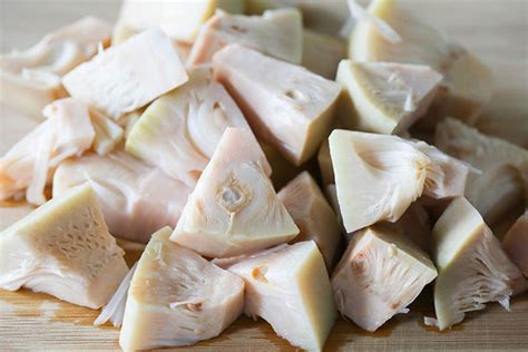 Organic Raw Jackfruit Chunks Frozen Greendna® India