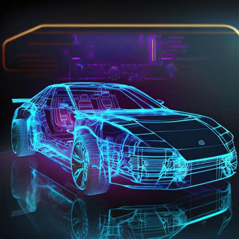 Premium Photo Futuristic Service Scanning And Automatic Data Analysis