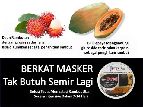 HERBAL RAMBUT UBAN SHAMPOO PENGHITAM RAMBUT