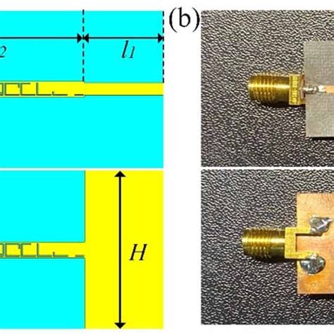 A Top View And Bottom View Schematic Diagrams Of The Proposed