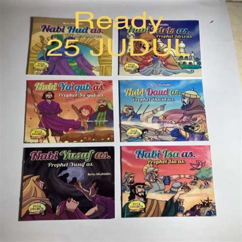Promo Dijual Buku Cerita Nabi Dan Para Sahabat Nabi Limited Diskon Di Seller Munir Seller