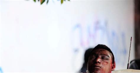 Dejan Una Cabeza Humana Con Un Mensaje Para El Presidente Mexicano