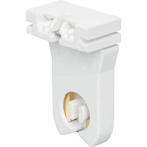 600 Vac Tall Bi Pin Fluorescent Lampholder Socket White