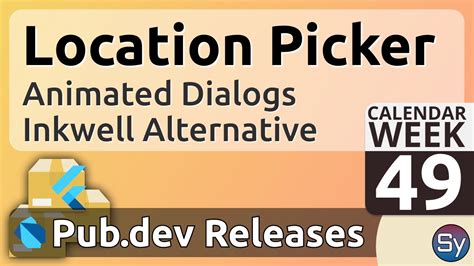 Flutter Location Package Tap Builder More WEEK 49 PUB DEV