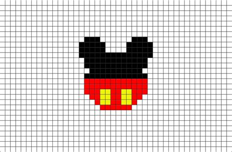 Mickey Mouse Pixel Art Artofit