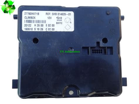 Nissan Qashqai Climate Control Module 27760HV71B 2019
