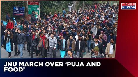 Jnu Ram Navami Violence Showdown Over Puja And Food Latest News