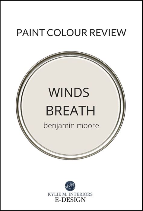 Benjamin Moore Wind S Breath OC 24 Paint Color Review Kylie M Interiors