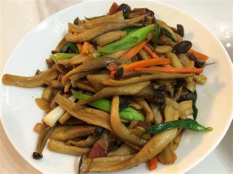 【腊味鹿茸菇的做法步骤图，腊味鹿茸菇怎么做好吃】密云老孙下厨房