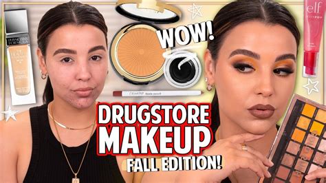 EASY FALL MAKEUP Tutorial Using DRUGSTORE Makeup Affordable Products