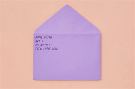 How To Address An Envelope Hallmark Canada