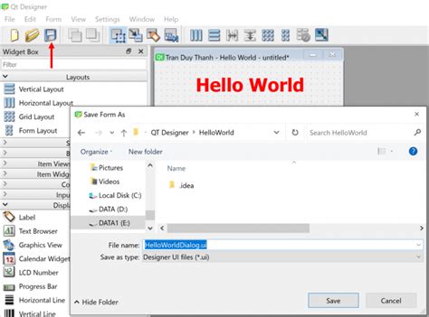 B I C I T V S D Ng Python Qt Designer Tr N Duy Thanh