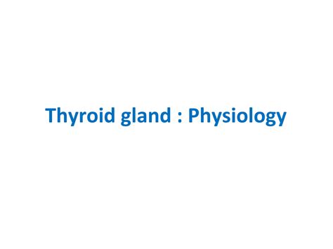 Hyperthyroidism Pptpptx