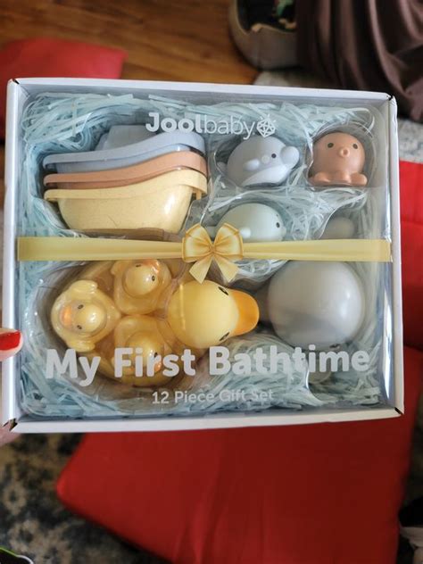 My First Bathtime 12 Piece T Set Bath Toy Favorites With Storage