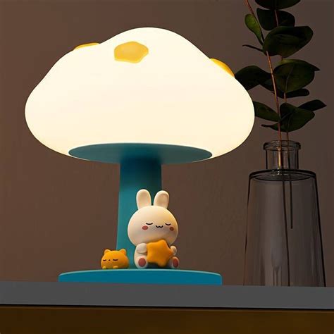 چراغ خواب سیلیکونی قارچی شیباکیس