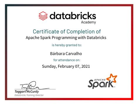 Apachespark Bigdata Spark Datascience Databricks Dataengineering Bárbara Carvalho