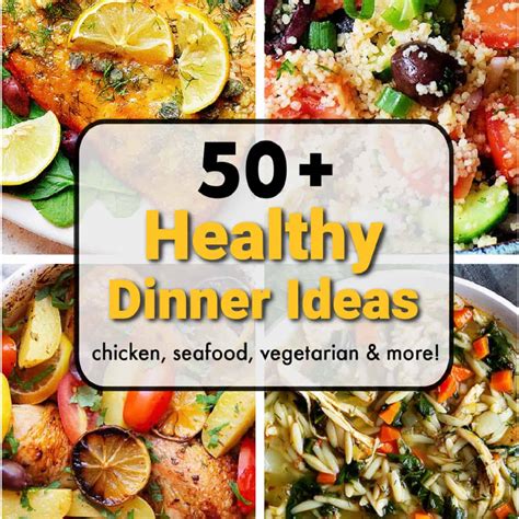 Easy Healthy Dinner Ideas • Unicorns In The Kitchen