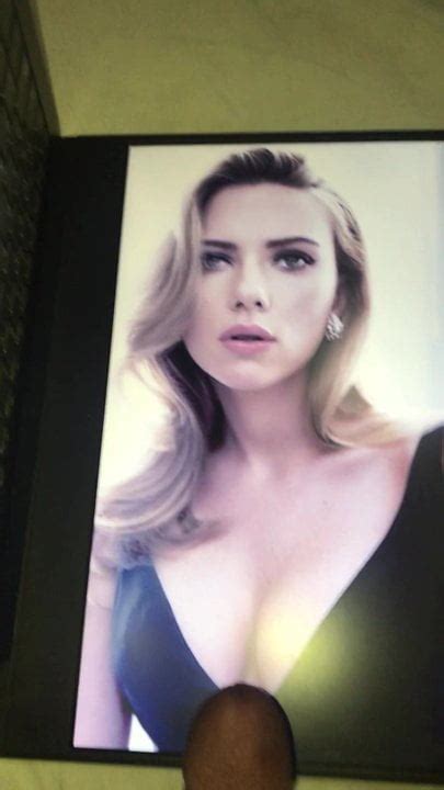 Scarlett Johansson Cumtribute Xhamster