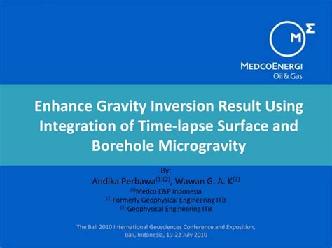 Enhance Gravity Inversion Result Using Integration Of Time Lapse Surface And Borehole