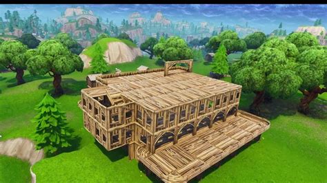 Fortnite Fancy Open Living Space House Build In 2025 Building A House
