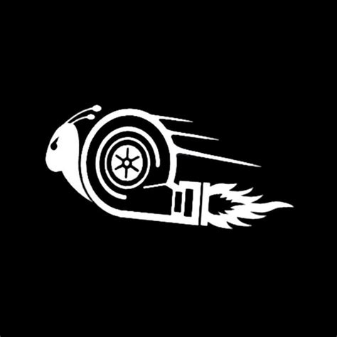 Turbo Snail Vinyl Decal Sticker Jdm Cars Trucks Vans Walls Laptops