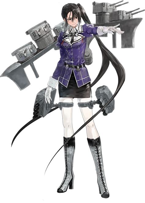 Safebooru 1girl Black Eyes Black Hair Bob Biyonbiyon Kantai
