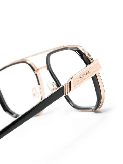 Carrera Navigator Frame Glasses Black Farfetch