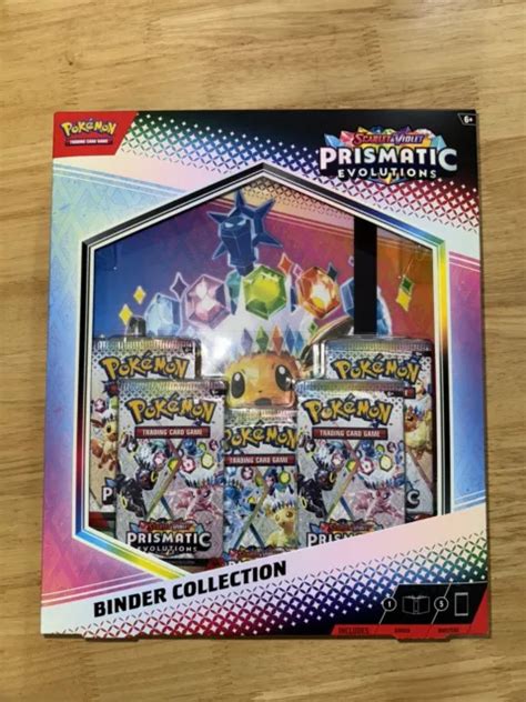 PokÉmon Tcg Scarlet And Violet Prismatic Evolutions Binder Collection